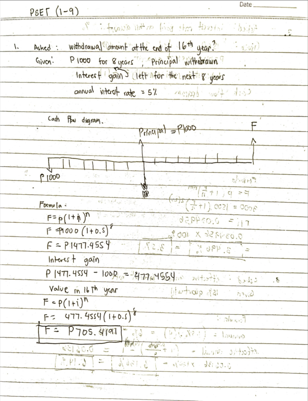 PSET Econs - this is a lecture note - Date PSET trave little prof 1 ...