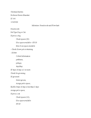 IT 145 Course Milestone - IT 145 Course Infographic Text Version Course Description This course ...