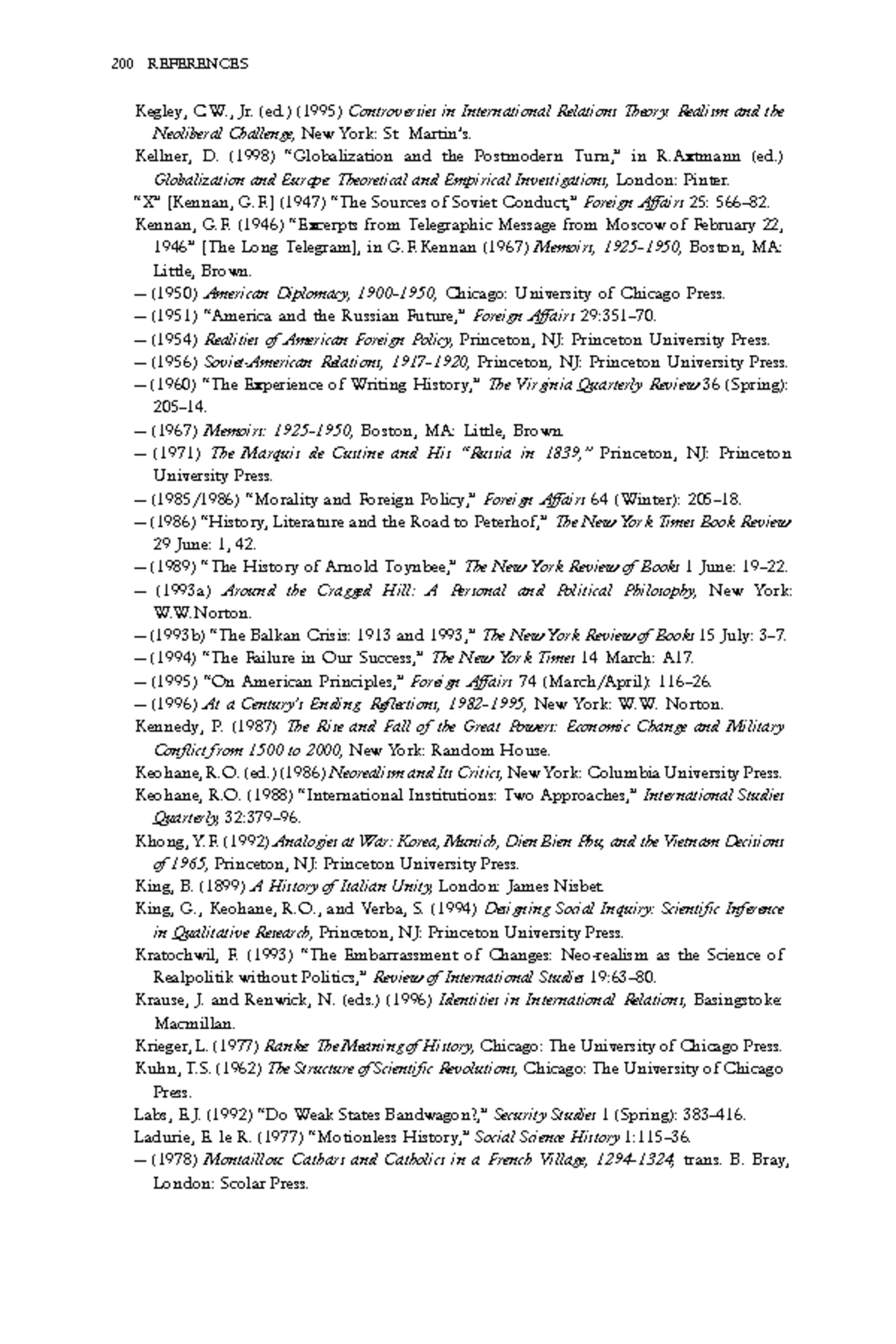 History of IR-105 - Kegley, C., Jr. (ed.) (1995) Controversies in ...