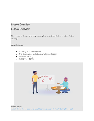 Knack Tutor Training The Basics Lesson 4 - Lesson 4: Knack Tutoring (15 ...