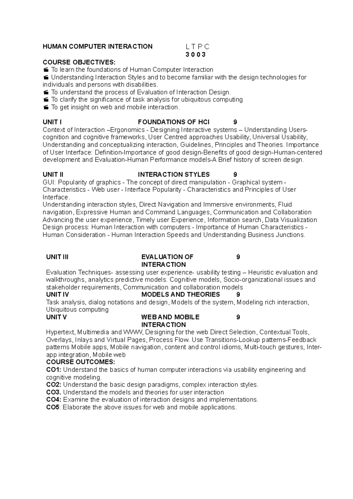 Human Computer Interaction - To understand the process of Evaluation of ...