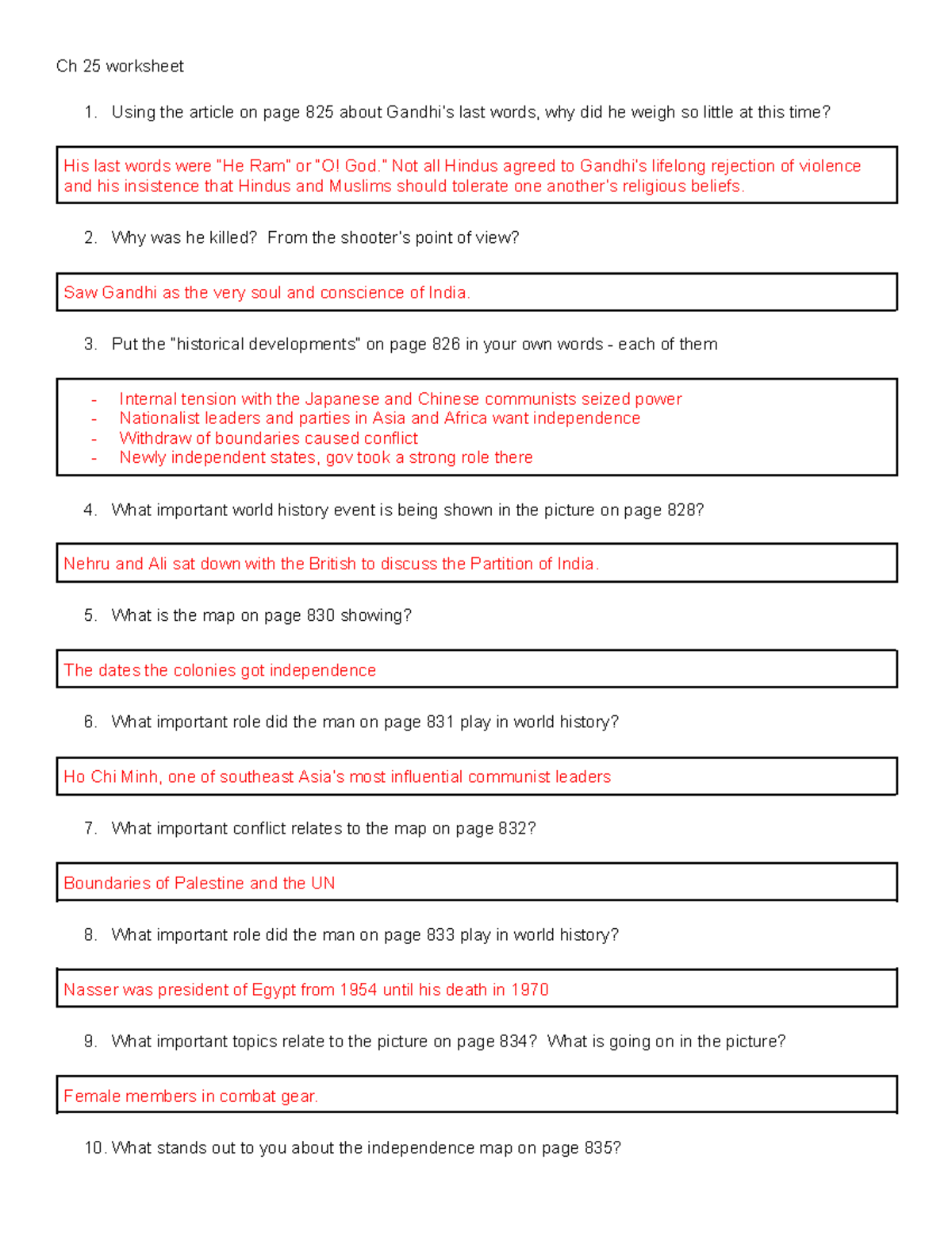 Addie Cao - Ch 25 worksheet - Ch 25 worksheet Using the article on page ...