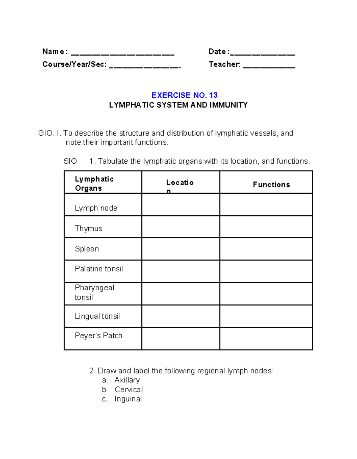 Week 13 - NONE - Name : ________________________ Date ...