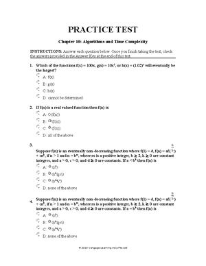 Chapter 12 Practice Test - PRACTICE TEST Chapter 12: Trees and Networks ...