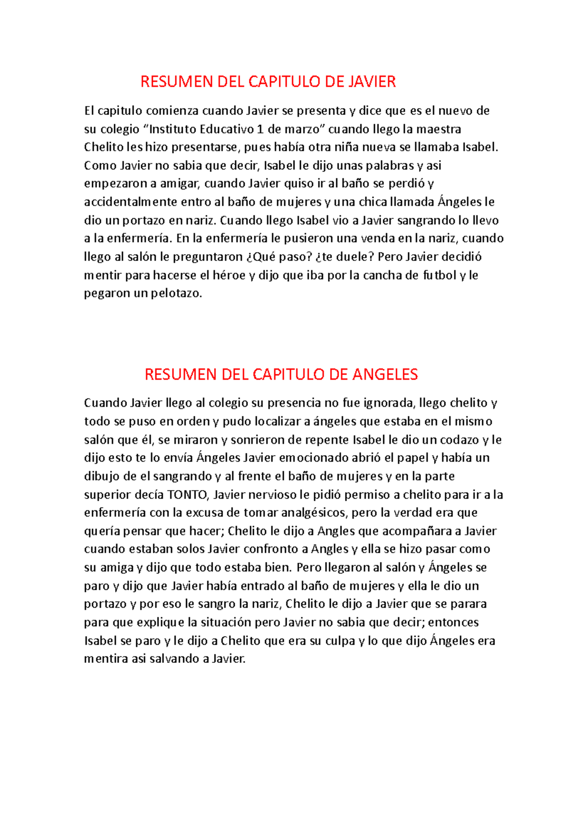 Resumen DEL Capitulo DE Javier - RESUMEN DEL CAPITULO DE JAVIER El ...