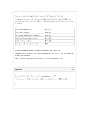 Quiz 4 - Quiz practice materials - ACCT 102 - Studocu