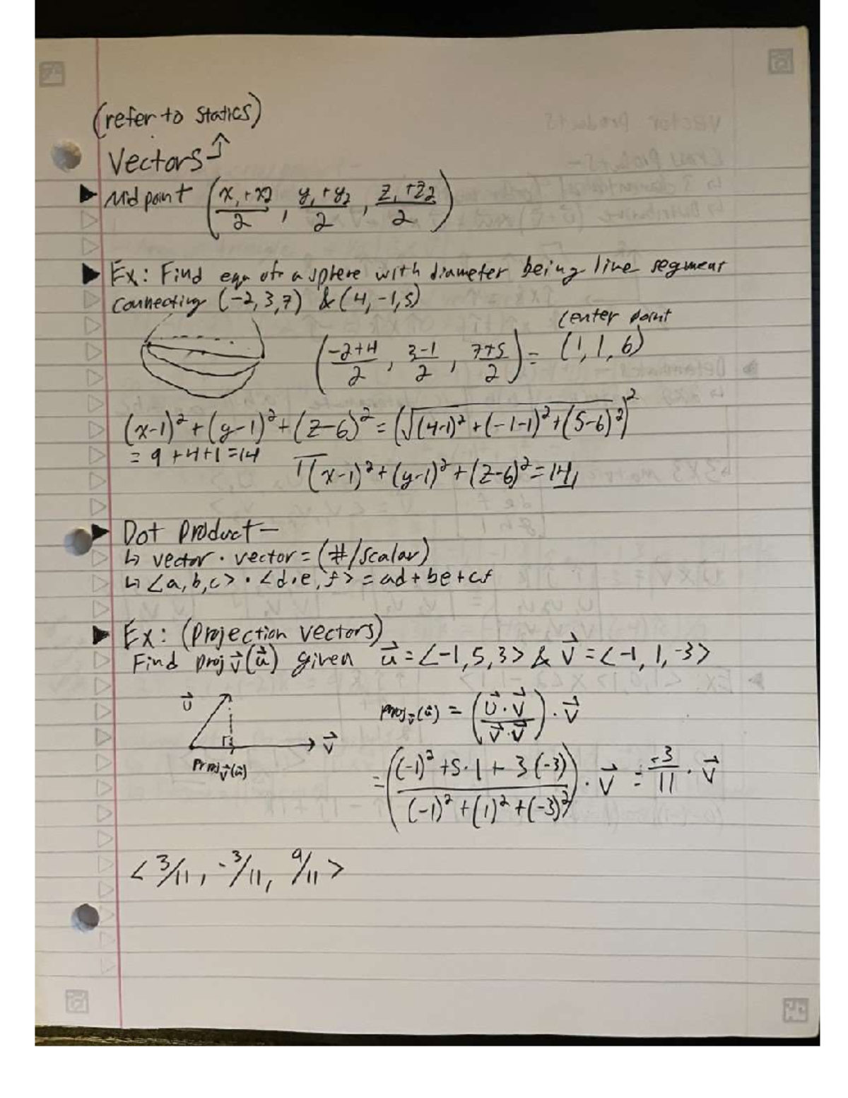 Math 265 Fall 2022 Vectors - MATH 265 - Studocu