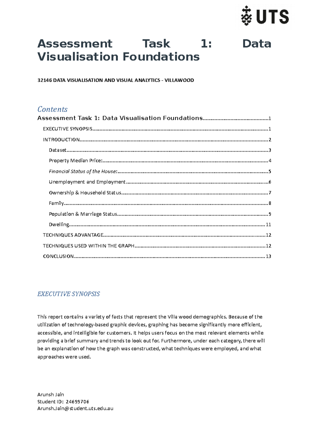 Assessment Task 1 Data VIZ - Assessment Task 1: Data Visualisation ...