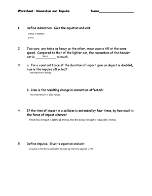 Physics Distance And Displacement Worksheet - Distance and Displacement ...