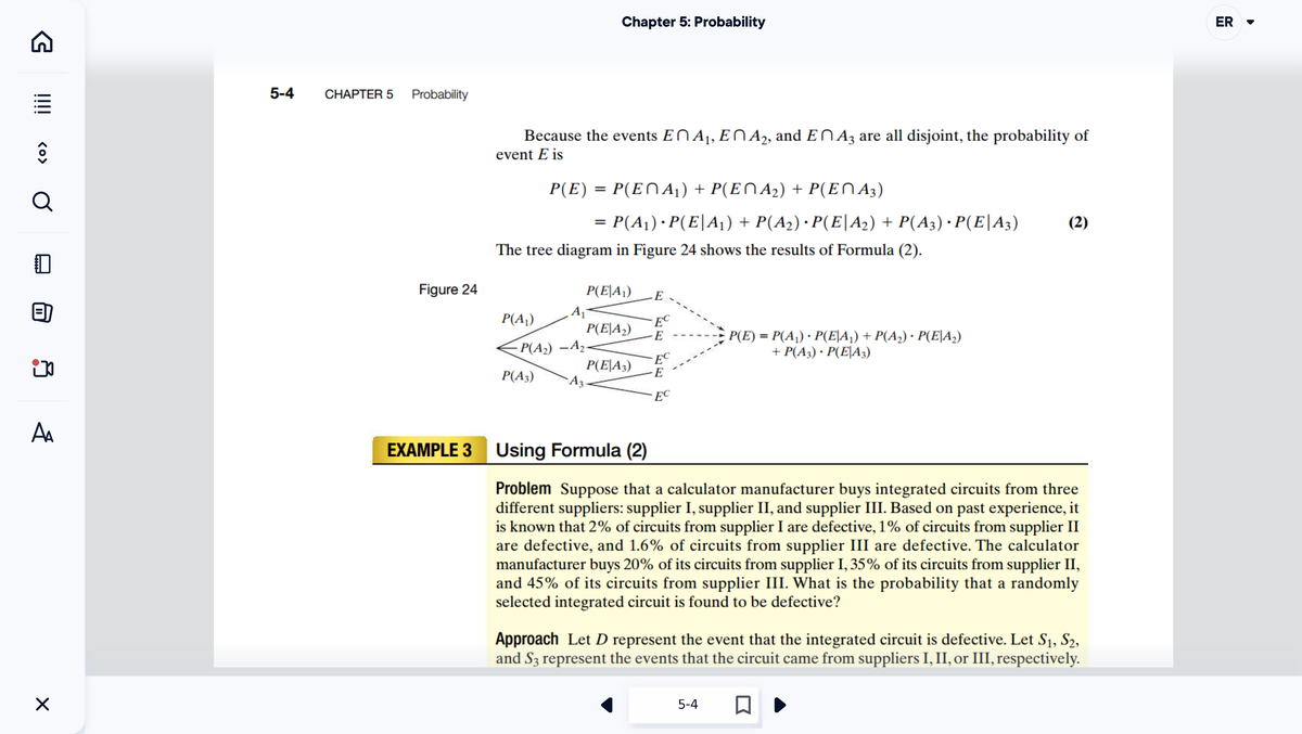 Mpage 5-4 - Page 5-4 - Chapter 5: Probability ER CHAPTER 5 Probability ...
