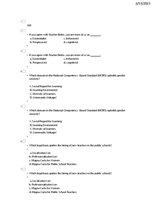 Professional Education Part 20 - 219- You make full use of the question ...