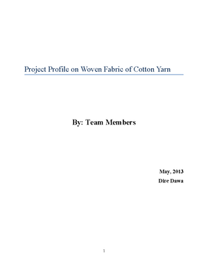 Scribd - PROJECT PROPOSAL FOR INVESTMENT ON GARMENT FACTORY PROJECT TO ...