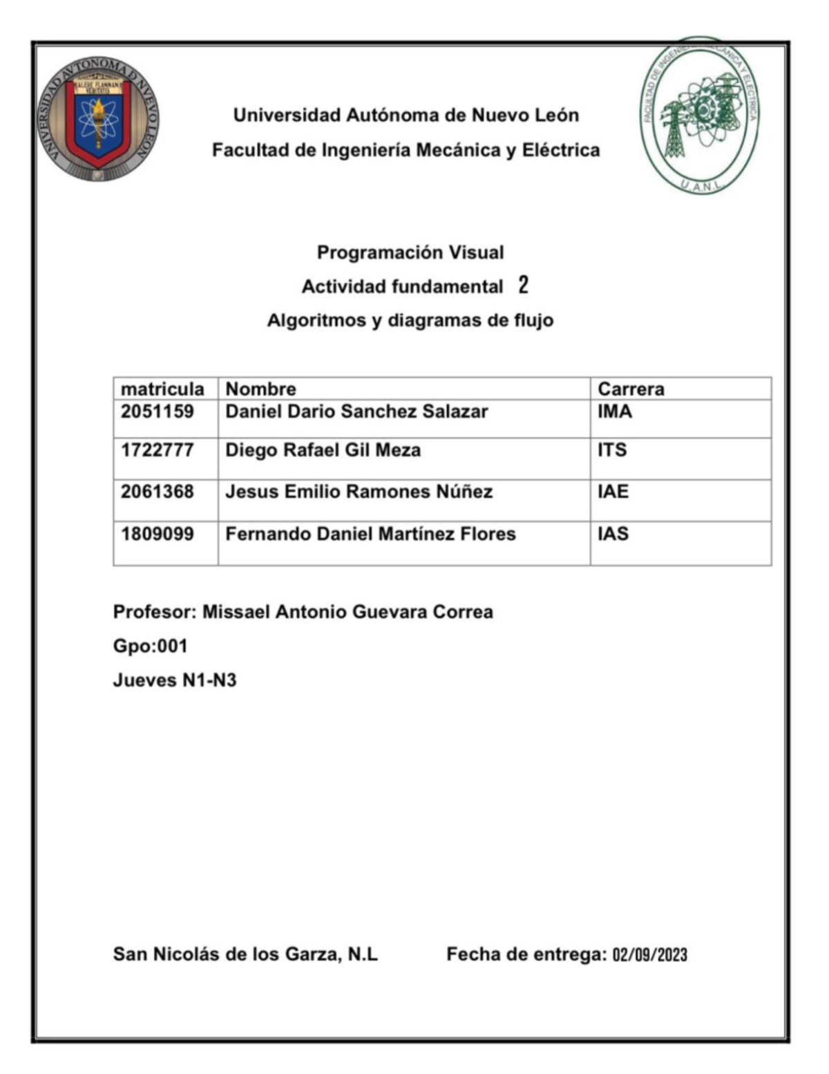 Progvis 2 - Xxxxxxx - Programación Web Y Laboratorio - UANL - Studocu