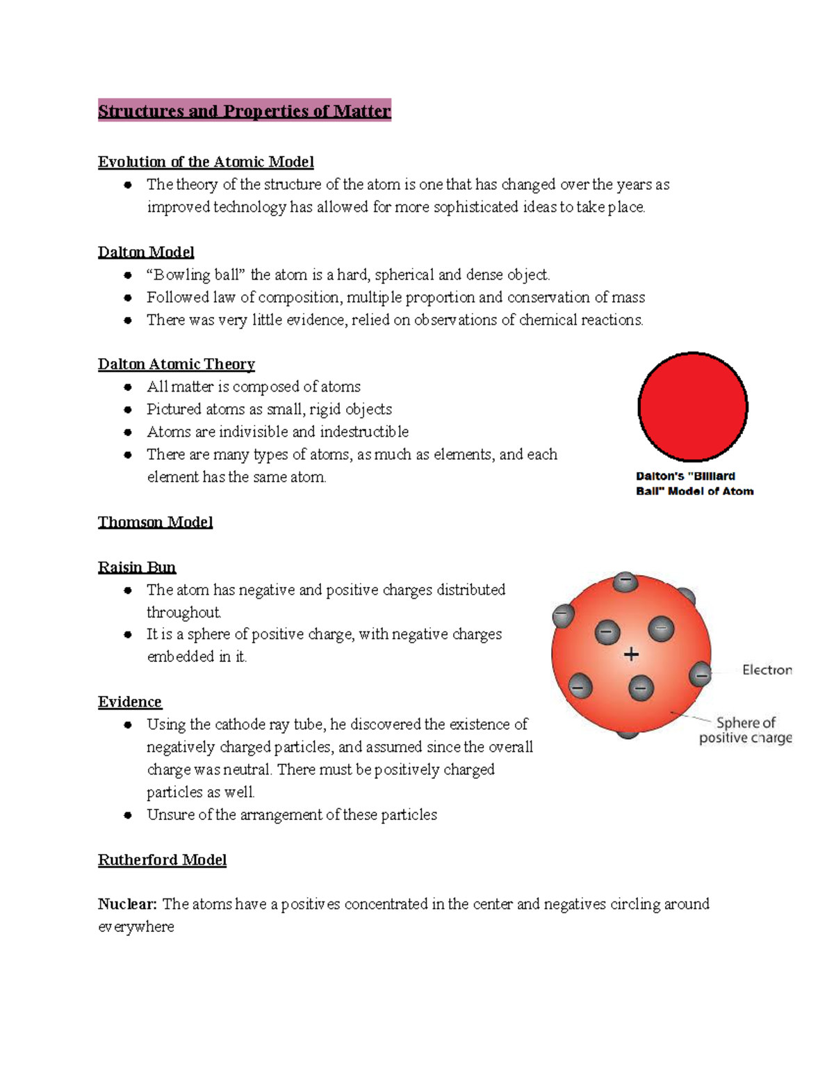 Structures and Properties of Matter - Structures and Properties of ...