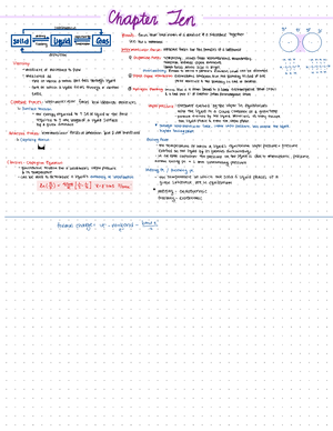 Chem final study guide pt 1 - Chem 1 final study guide- 4/29/ Week 1 ...
