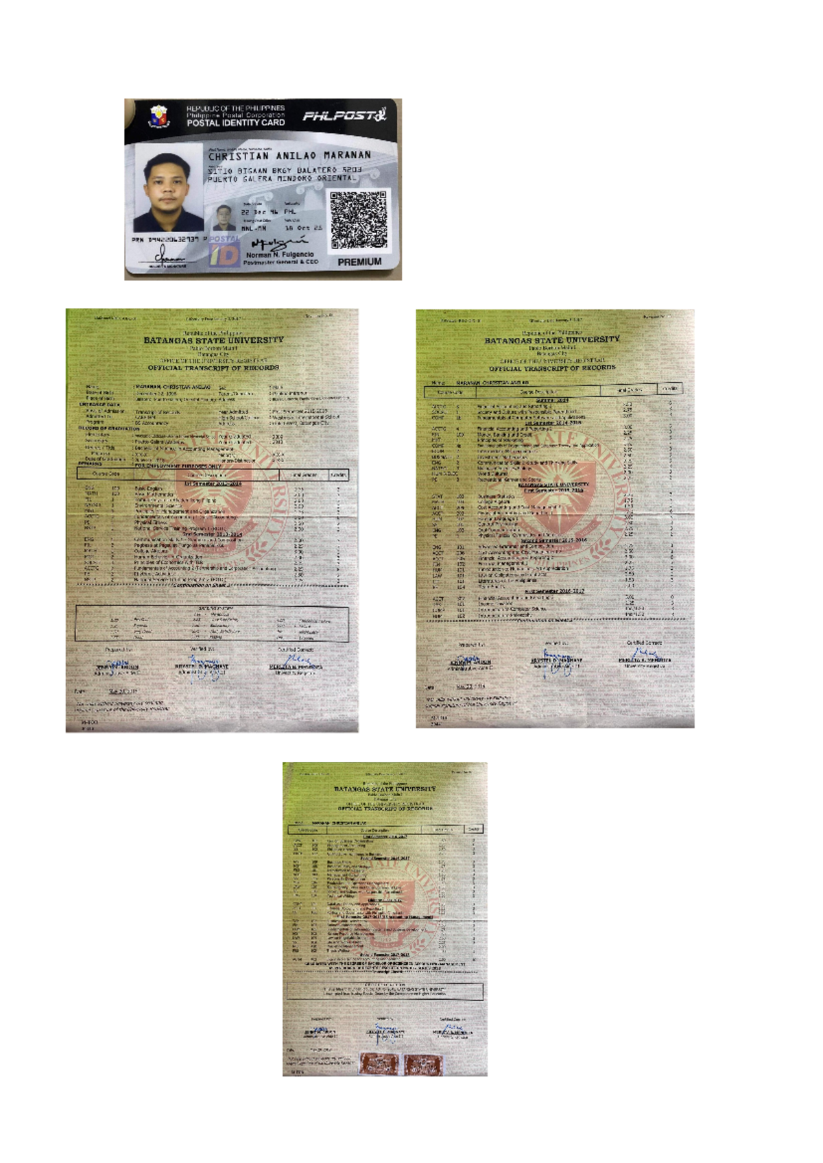 Course Hero - Lecture - REPUBLIC OF THE PHILIPPINES Philippine Postal ...