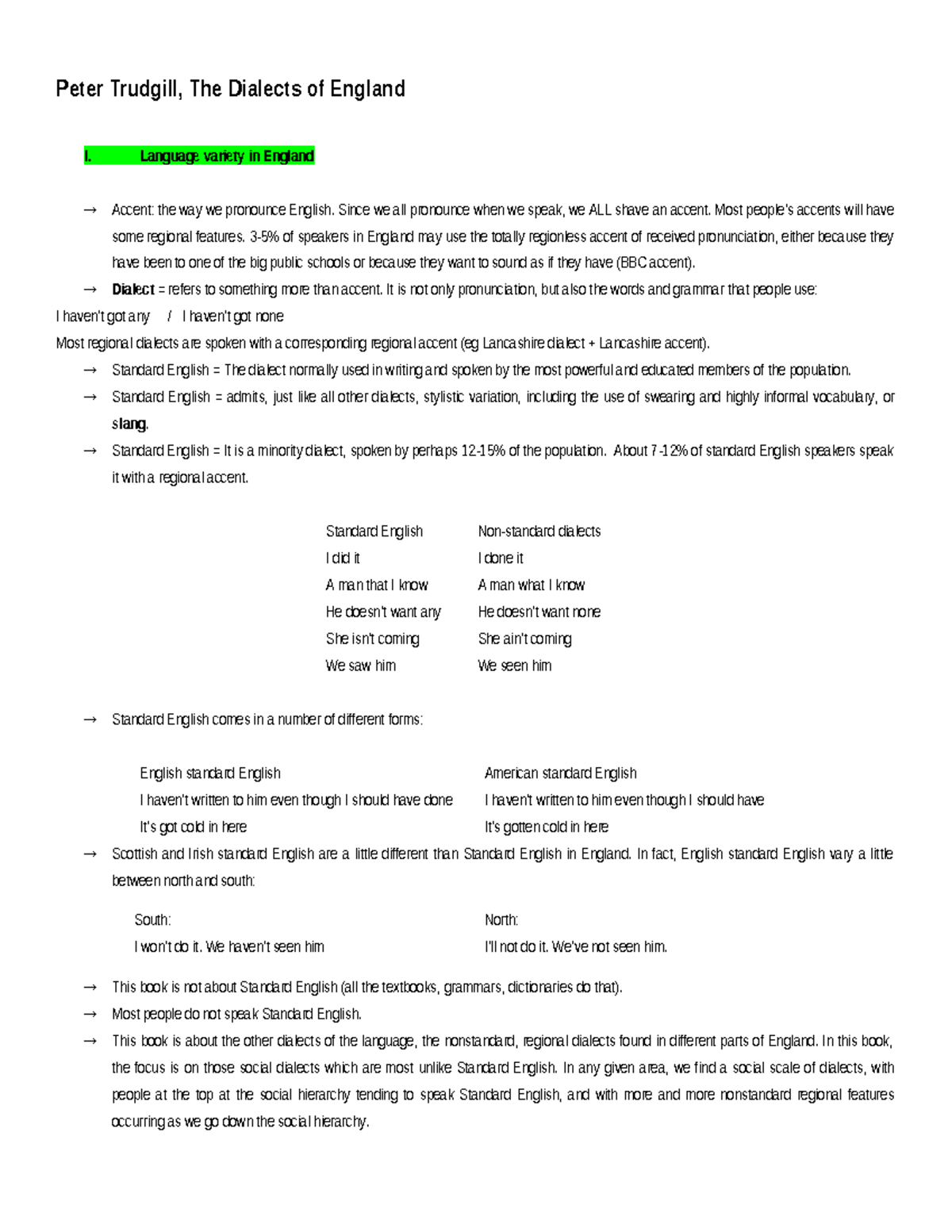 1Peter Trudgill The Dialects of England - Language variety in England ...
