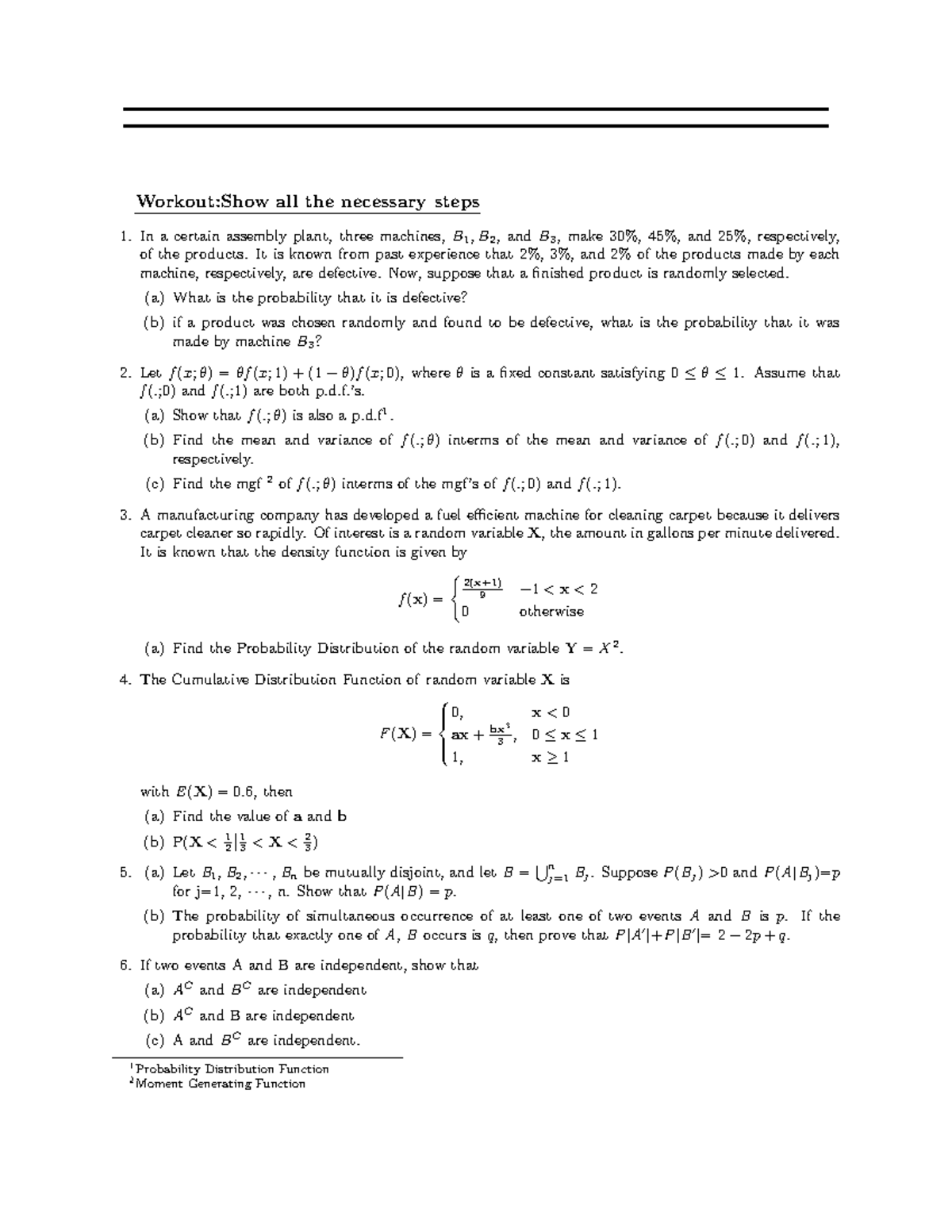 Assignment+Worksheet - Workout:Show all the necessary steps In a ...
