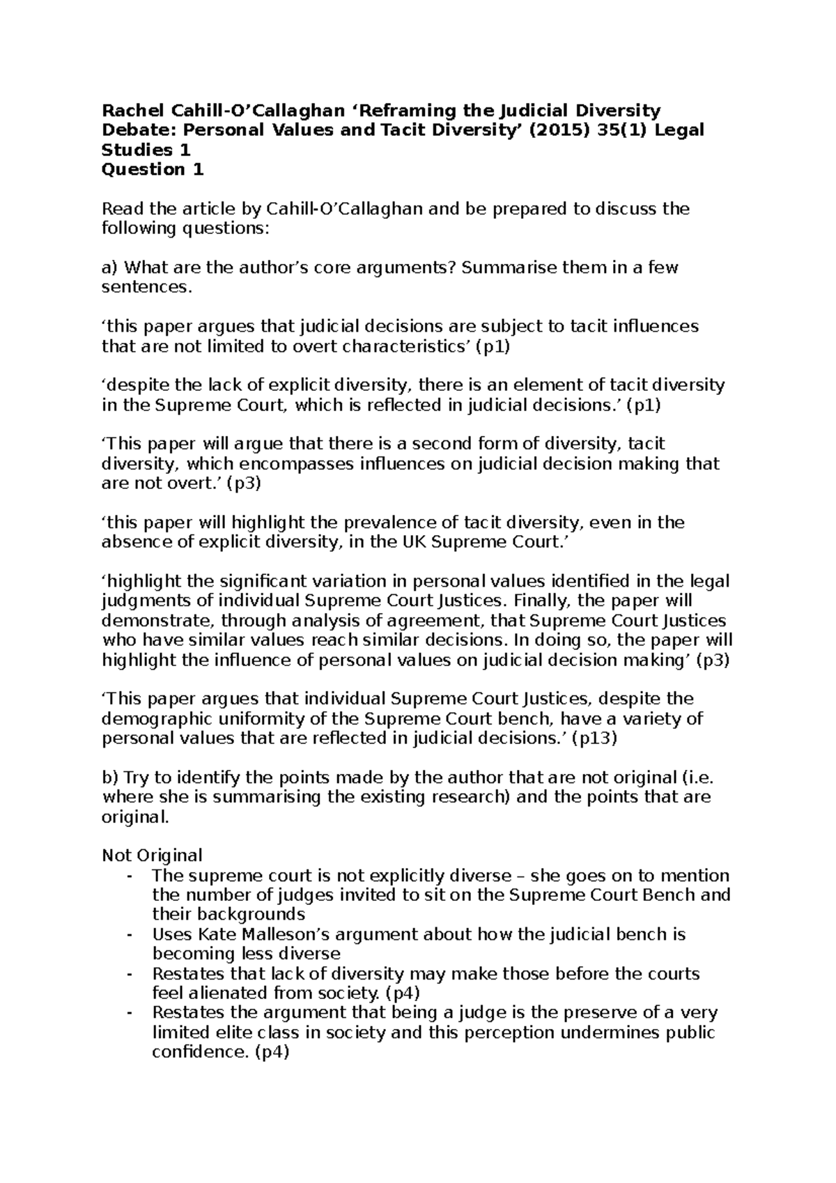 Legal Thinking and Writing - Rachel Cahill-O’Callaghan ‘Reframing the ...