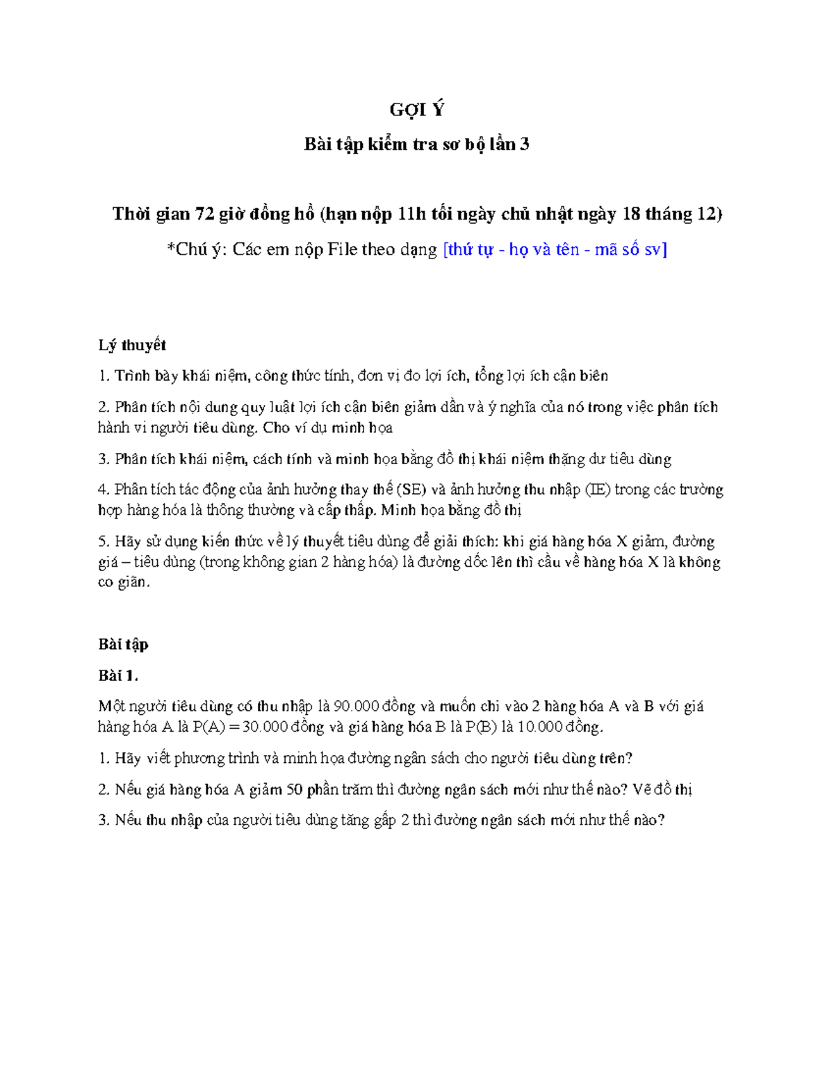 GỢI-Ý - KTVM - GỢI Ý Bài tập kiểm tra sơ bộ lần 3 Thời gian 72 giờ đồng hồ (hạn nộp 11h tối ngày ...