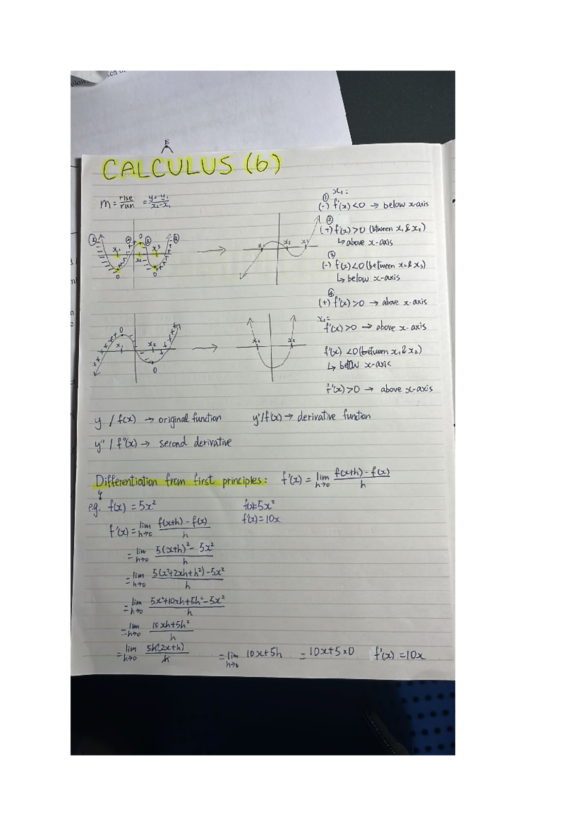Basic Calculus notes - MATH2019 - Studocu