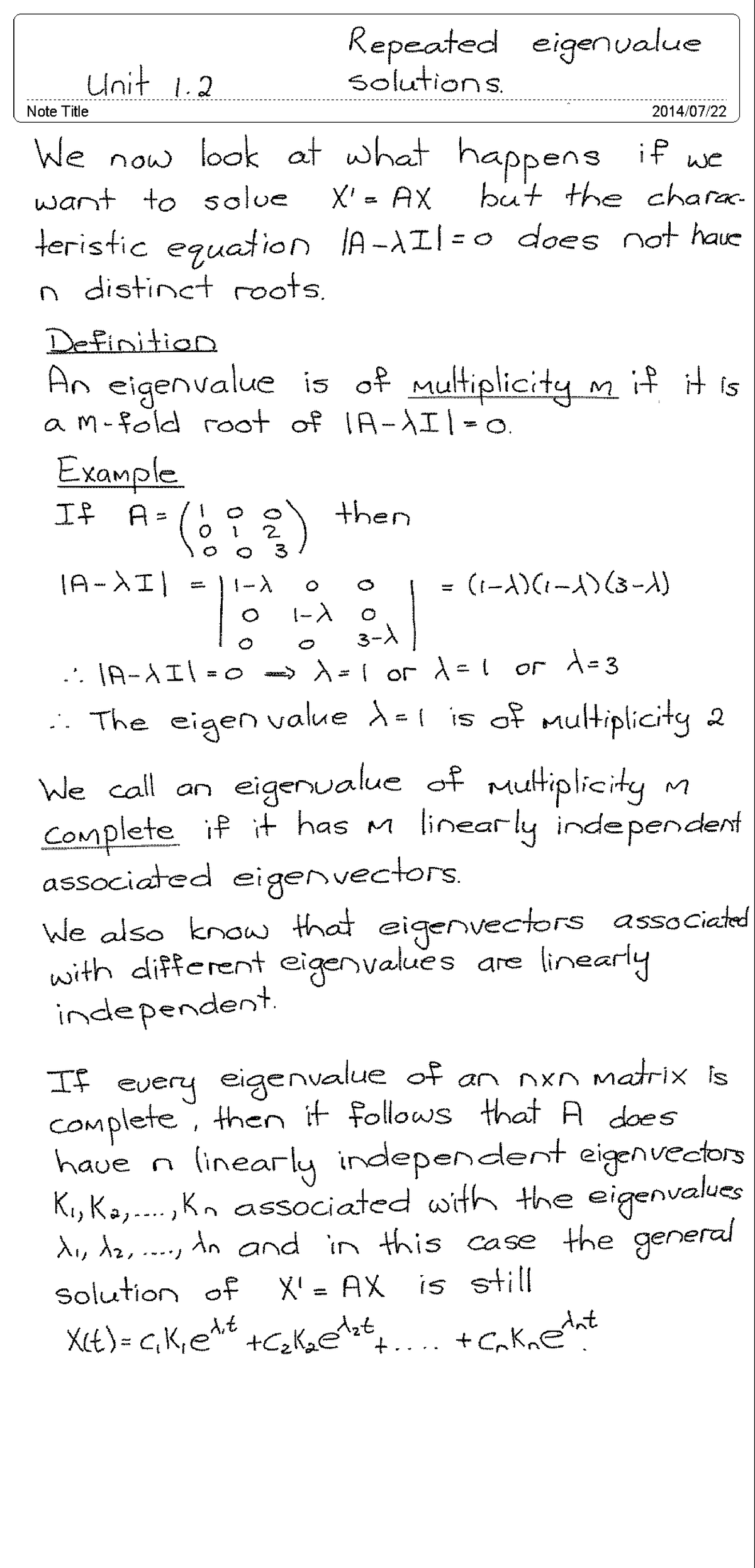 WTW238 Unit 1.2 English - WTW 256 - Studocu