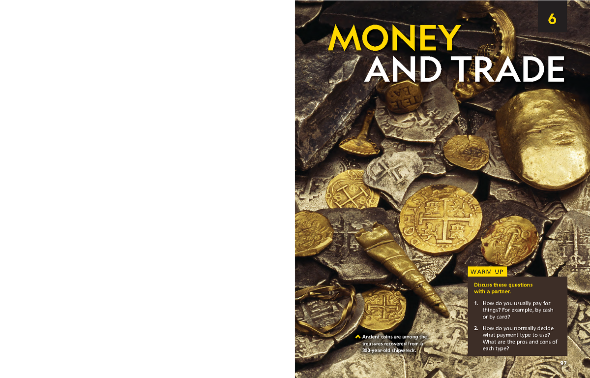 Rex 3e level 4 - unit 6 - English Textbook - 97 6 MONEY AND TRADE ...