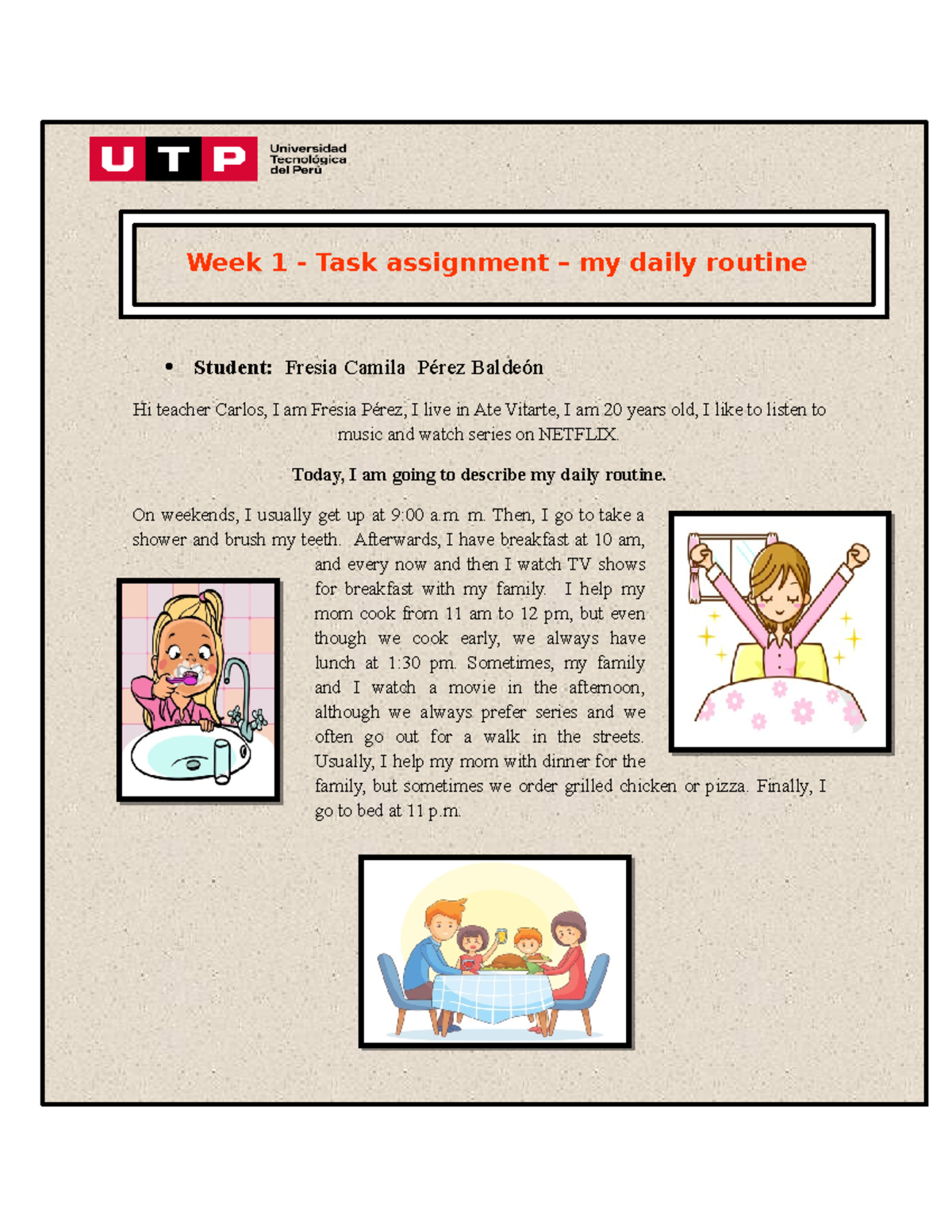 Week 01 - MY BEST Birthday GIFT dialogo semana 13 ingles 3 - Week 1 ...