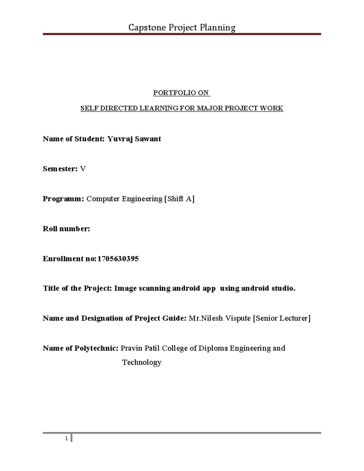 Portfolio MICROPROCESSOR - PORTFOLIO ON SELF DIRECTED LEARNING FOR ...
