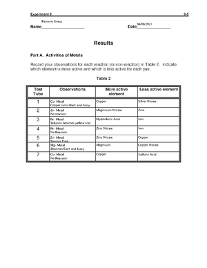 Experiment 7 - Hoping i understand the material - Experiment 7 7- Name