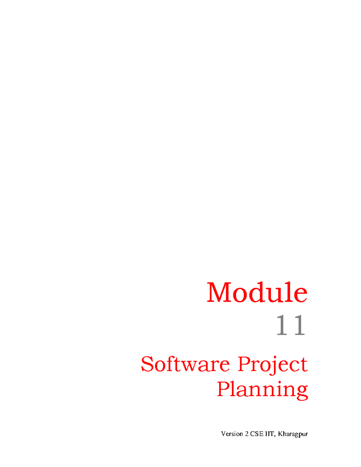 Cocomo 231117 105629 - Module 11 Software Project Planning Lesson 28 ...
