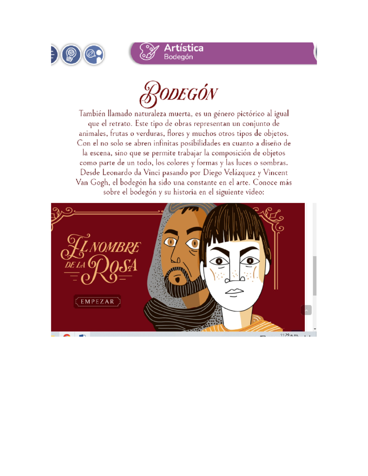 Artistica semana 2 - Un primer plano es un enfoque cercano en una ...