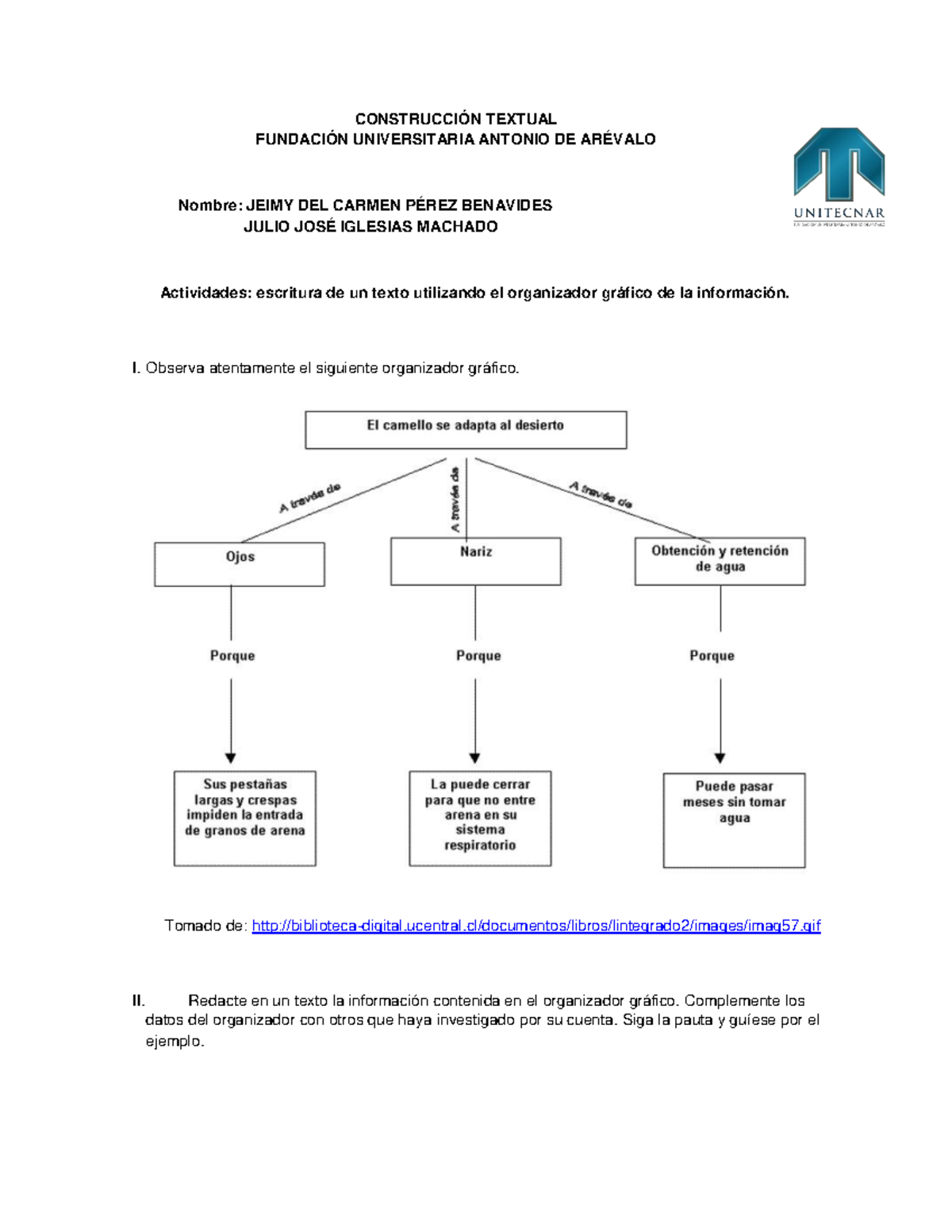Escritura con organizador gráfico - CONSTRUCCIÓN TEXTUAL FUNDACIÓN ...