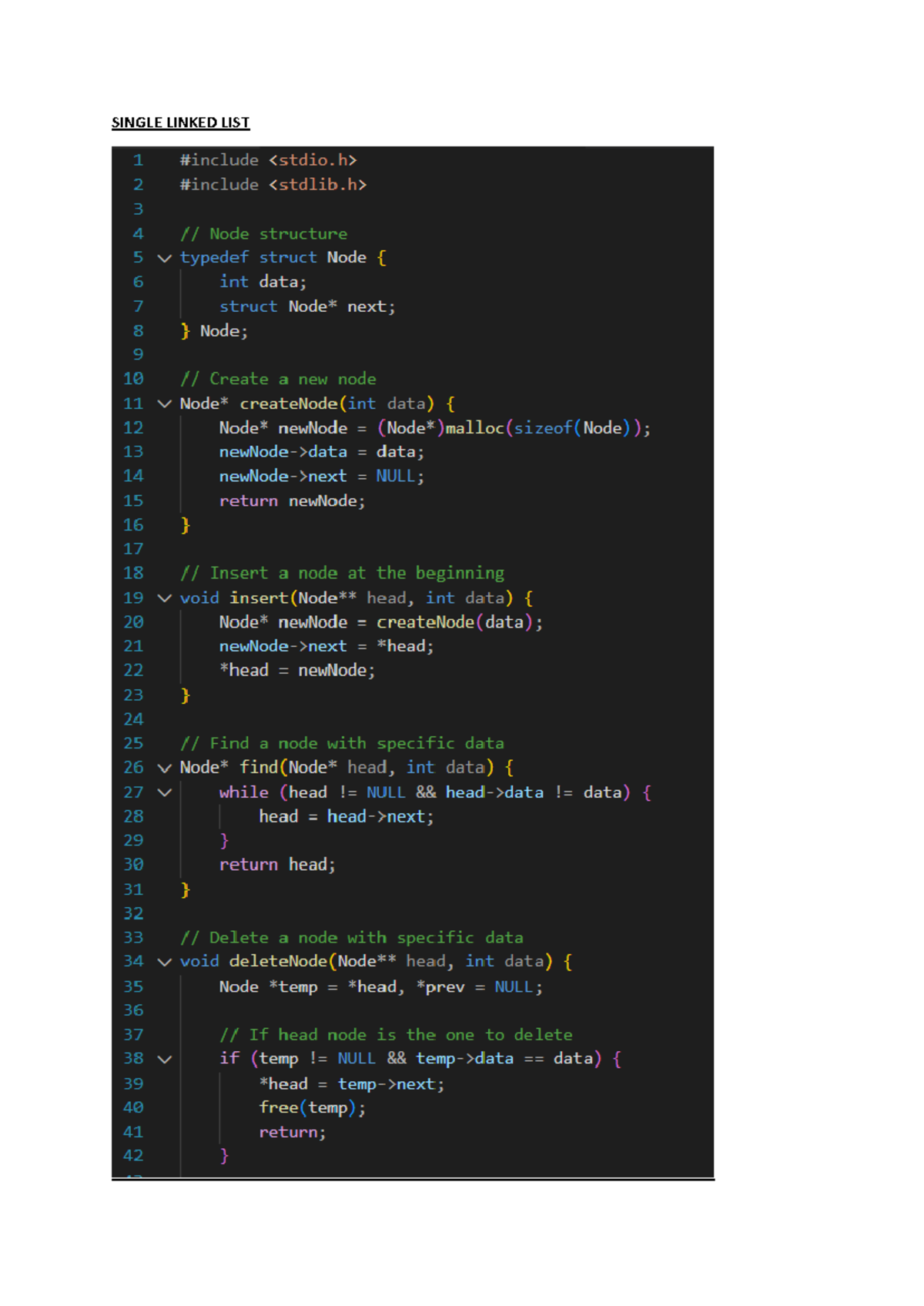 DSA codes - SINGLE LINKED LIST Output Output DOUBLY LINKED LIST STACK USING ARRAY Output Short ...