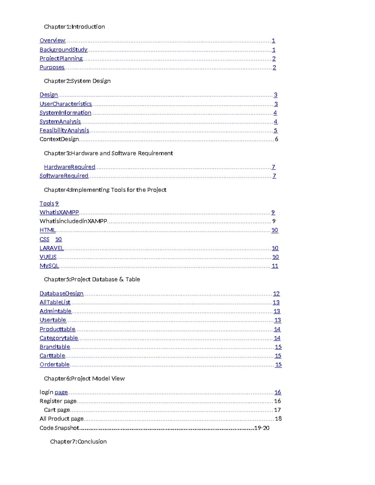 Ecommerce website project report - Chapter1:Introduction - Studocu