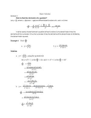 calculus22154v3333 - Calculus for Business - Basic Calculus Module ...