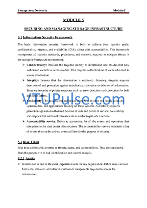 SAN module 3 - SAN MOD 3 NOTES - VTUPulse MODULE – 3 BACKUP, ARCHIVE ...