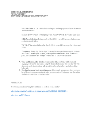 COM 311 Module Six Short Paper - COM 311 Module Six Short Paper Angel ...