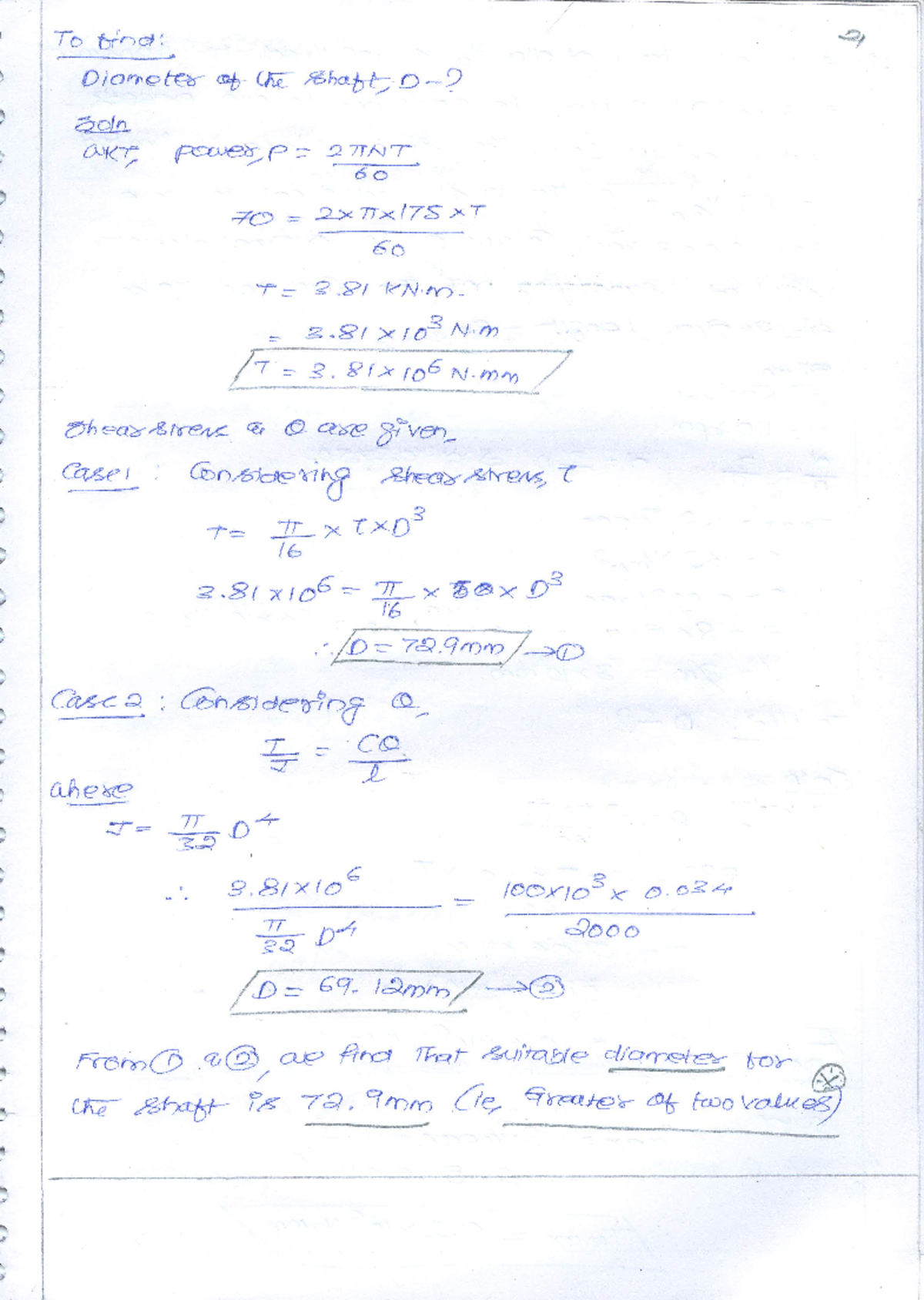 SOM UNIT III PART 2 - SOM NOTES - strength of materials - Studocu