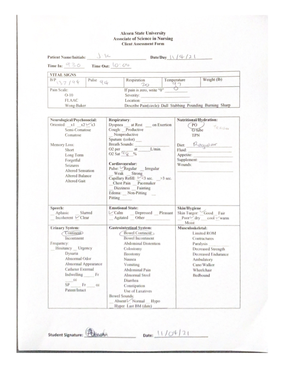 Pediatric clinical documents - SPAGRC - Studocu