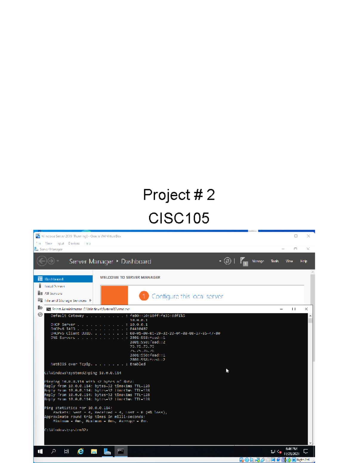 CISC105 Project 2 - CISC105 - Project # CISC - Studocu