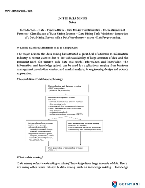 Decision Tree supervised learning notes - Machine Learning - Studocu