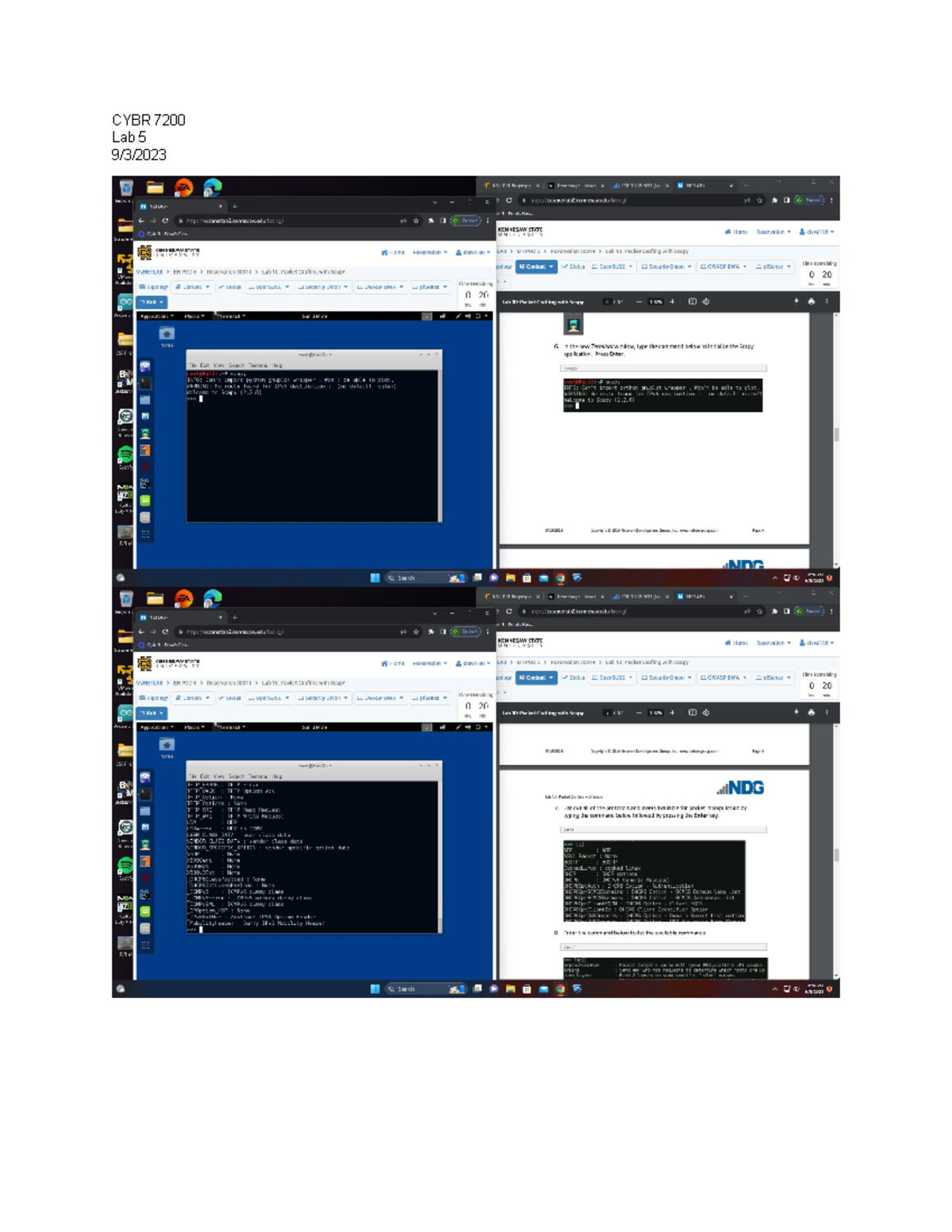 CYBR 7200 Lab 52 - lab help - CYBR 7200 - CYBR Lab 9/3/ - Studocu