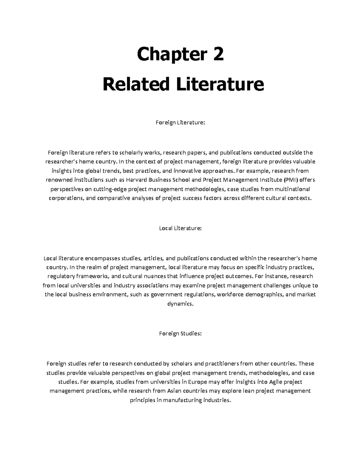 Chapter 2 - asdasdsadasd - Chapter 2 Related Literature Foreign ...