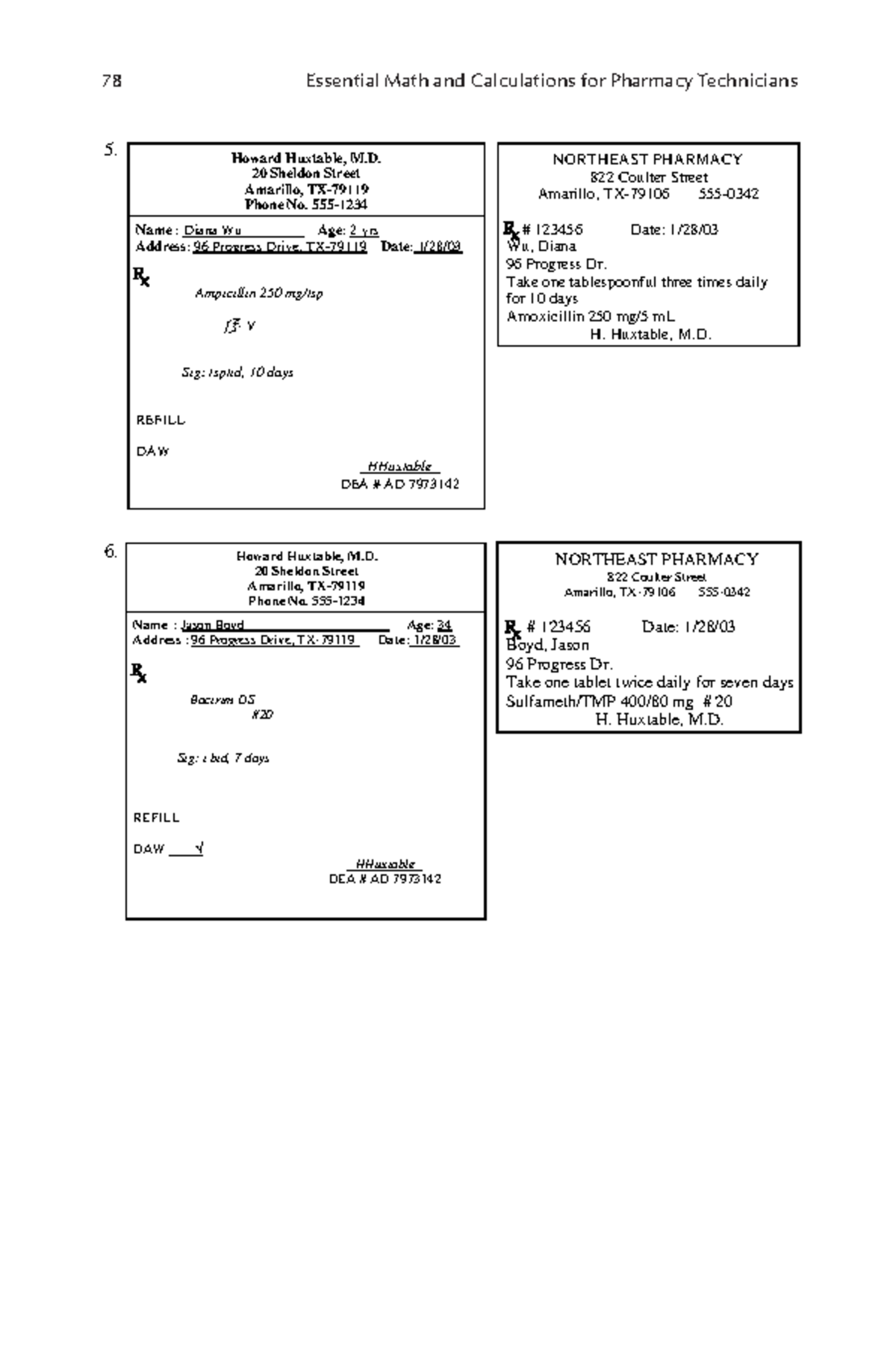 Essential Math and Calculations for Pharmacy Technicians-10 - 20 ...