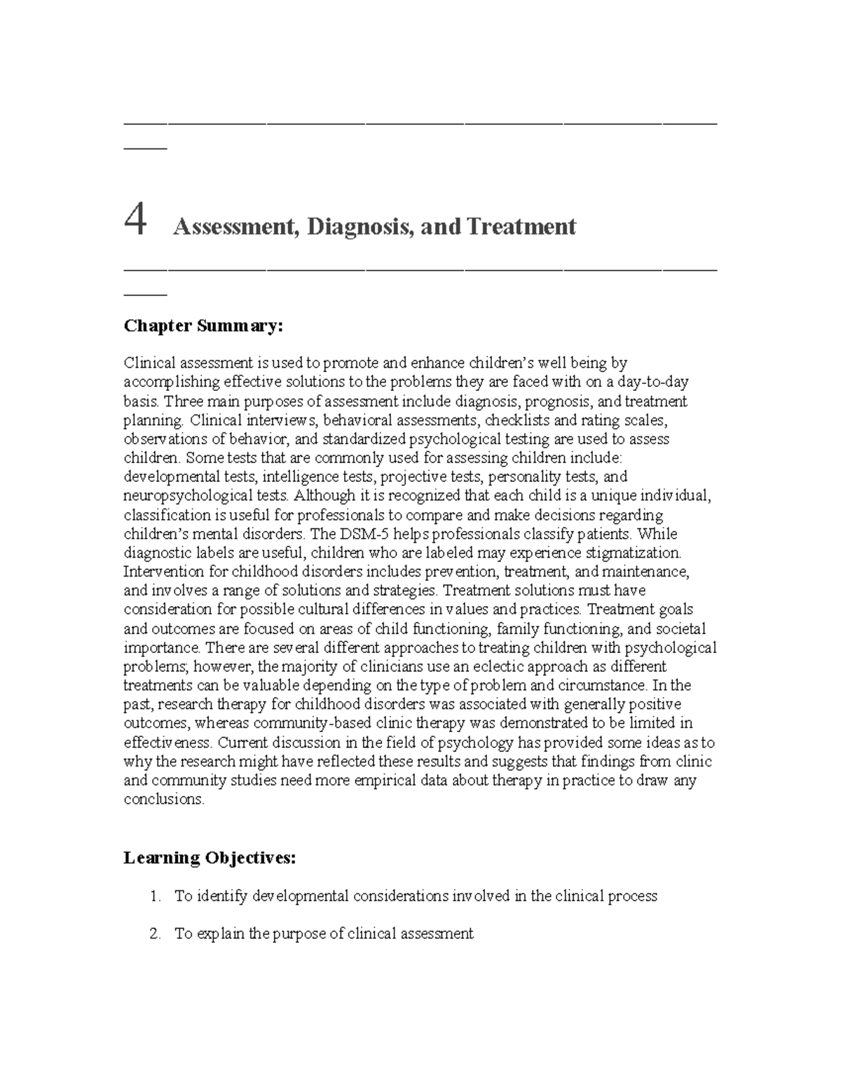 142 chapter 4 summary ...