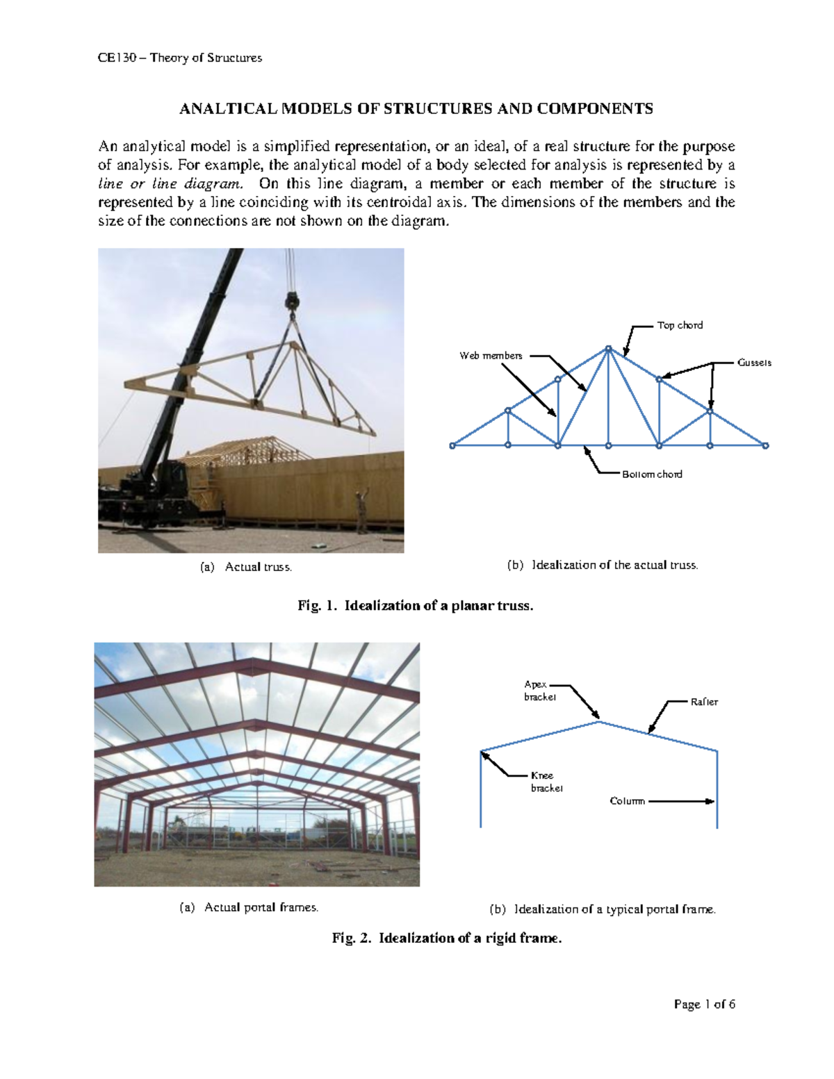 Structures Idealization - Warning: TT: undefined function: 32 ANALTICAL ...