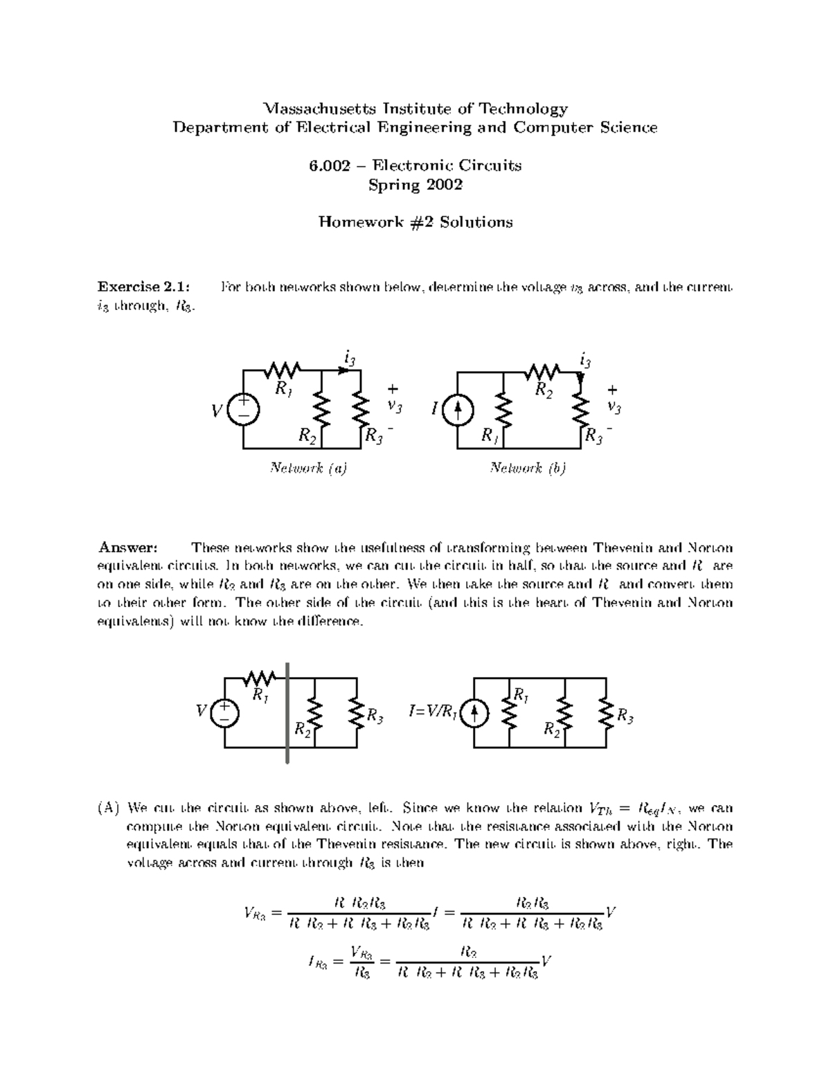 EEG 211 Assignment SOL - ☎ ☎ ☛ ☞ ☛ ☞ ☞ ★ ★ ☎ - Studocu