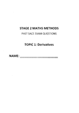 Mathematics methods - Grade: 12 - South Australian Certificate of ...