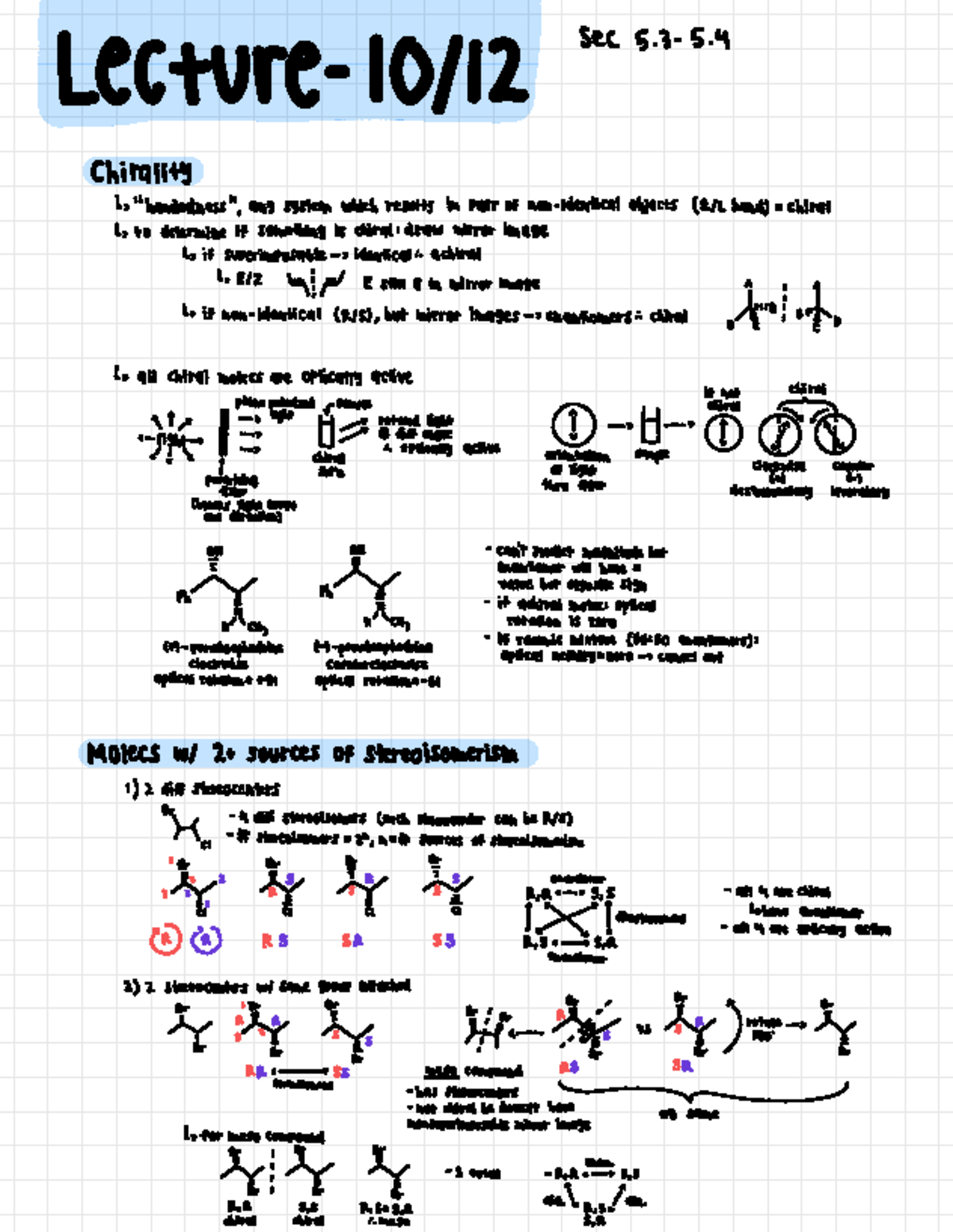 CHEM 210 10-12 - Professor Murray - fall semester 2022 - Lecture- sees ...